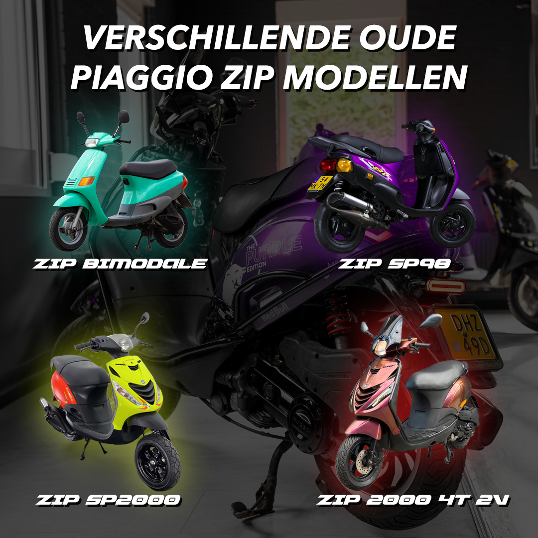 Verschillen oude modellen Piaggio Zip – Fresh Parts